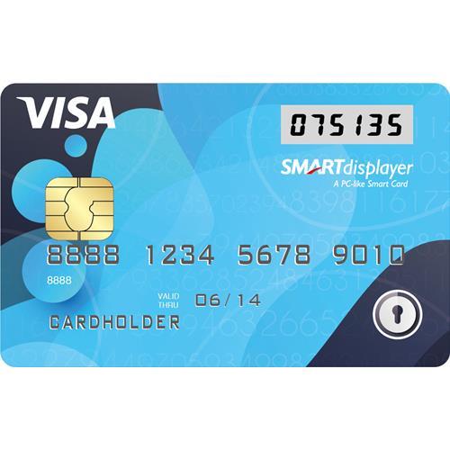 Banking - OTP card - SmartDisplayer Technology - asmag